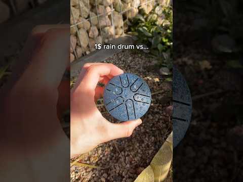 Another one is so relaxing 😌🎶 #raindrum #instrument #garden #home