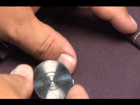 DOT® Pull-The-DOT® One Way Button 11/64" (Nickel-Plated Brass) - Sailrite