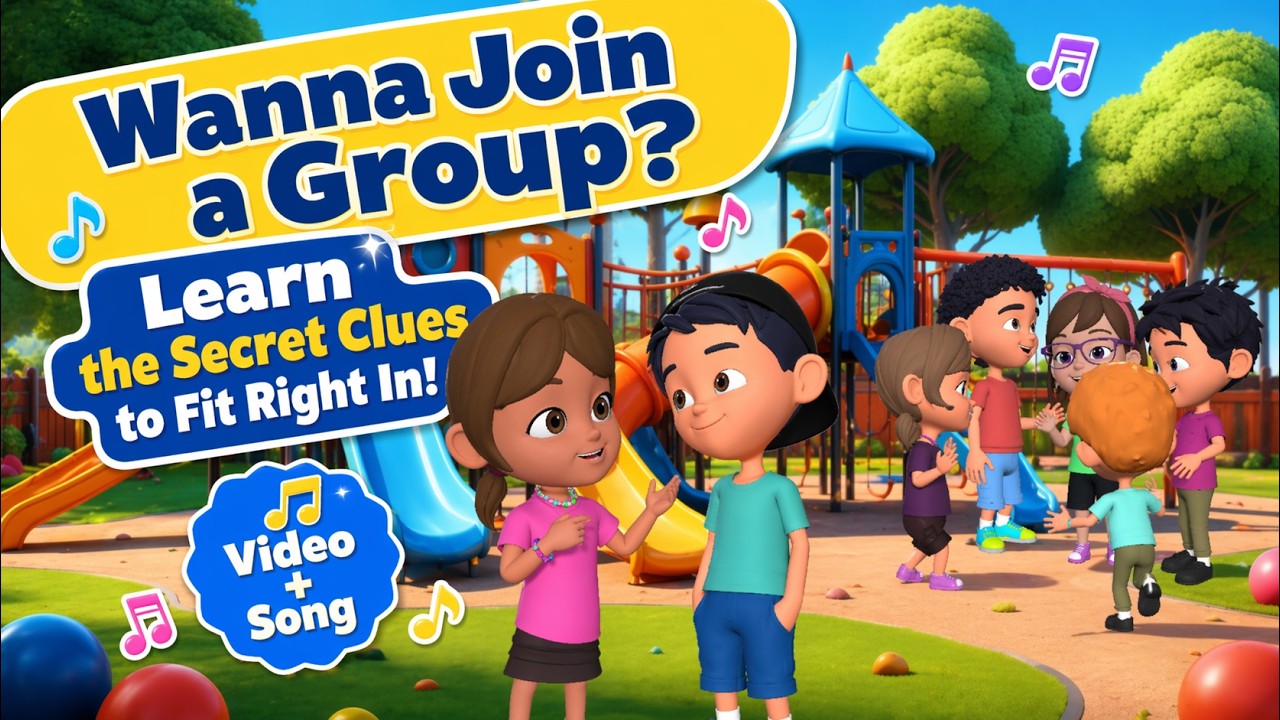How to Join a Group 👥 | Social Skills for Kids