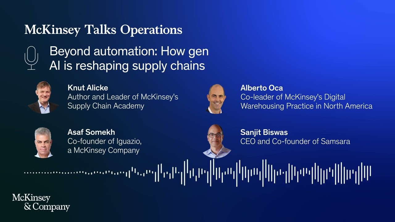 Beyond automation: How gen AI is reshaping supply chains