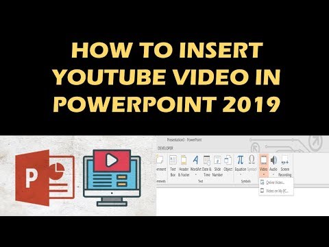 HOW TO INSERT VIDEO INTO YOUR POWERPOINT
