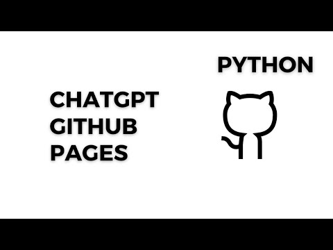 Python Learning Website using ChatGPT & GitHub Pages