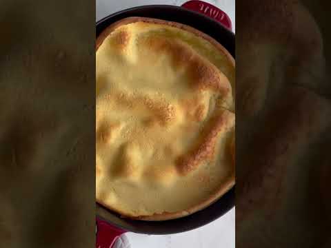 Dutch Baby Pancakes In Our STAUB Cast Iron Skillet