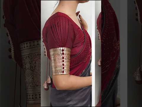 Beautiful sleeve design and blouse designs #trending #shortsfeed #shorts #viralshorts #handmodel