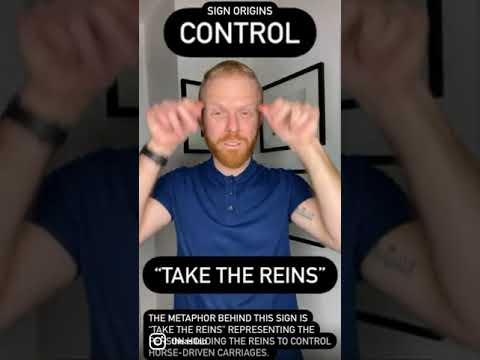 Sign Origins: CONTROL
