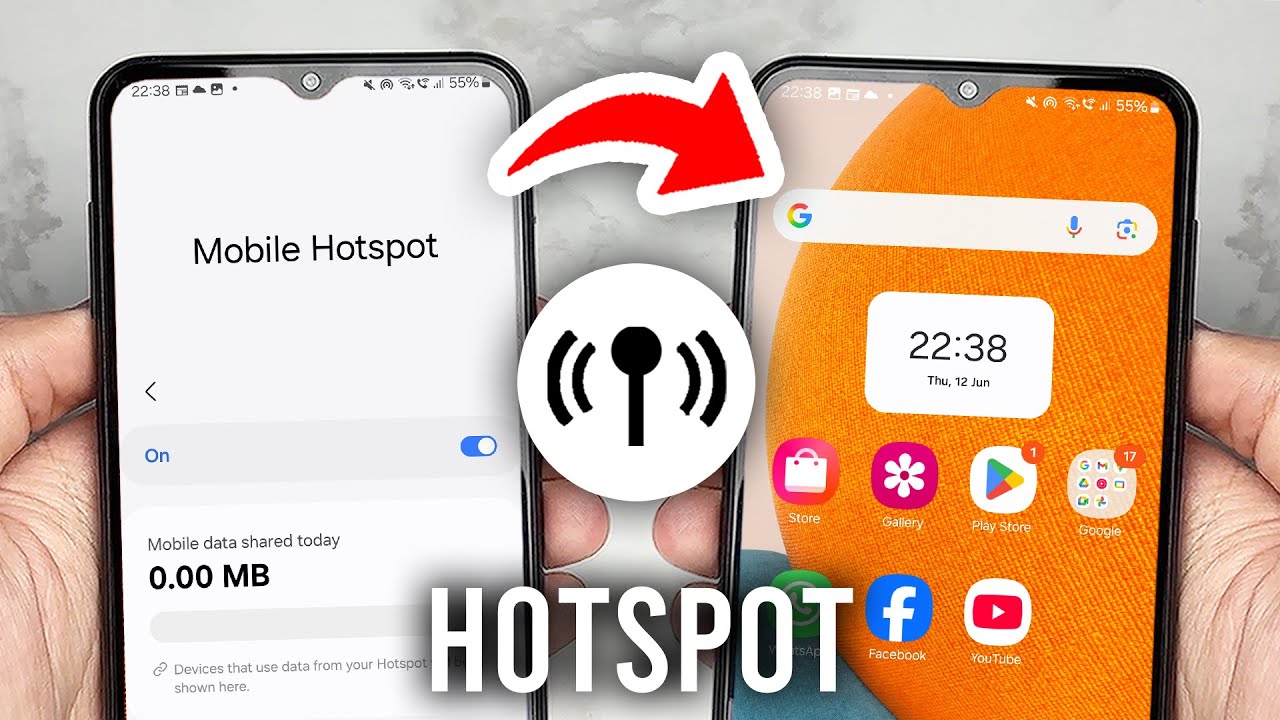 How To Hotspot Data To Another Phone - Step By Step