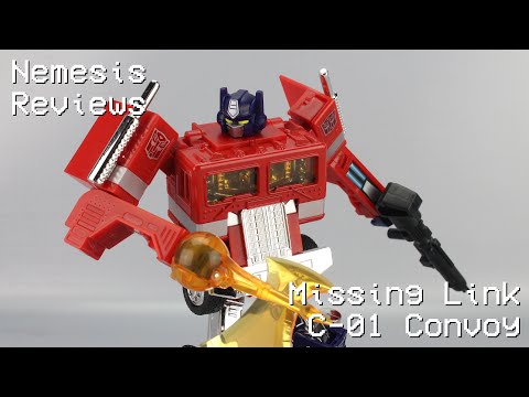 Nemesis Reviews Transformers Missing Link C-01 Convoy (Optimus Prime)