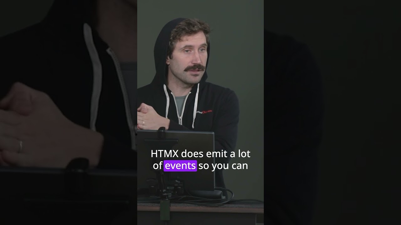 HTMX in 60 seconds with ThePrimeagen