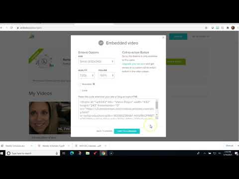 How to embed a video in a Canvas Discussion board