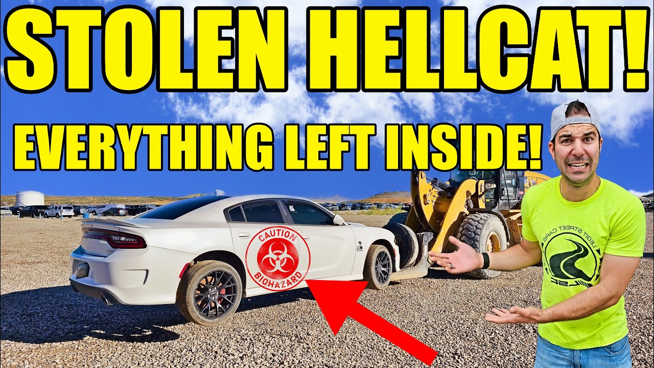 Man Buys Stolen Dodge Charger SRT Hellcat, Can't Believe What He Finds ...