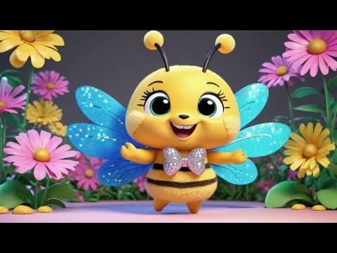 Flutter High with Butterbee | Flying Song for Toddlers | Joyful Nature Rhyme for Preschool Kids