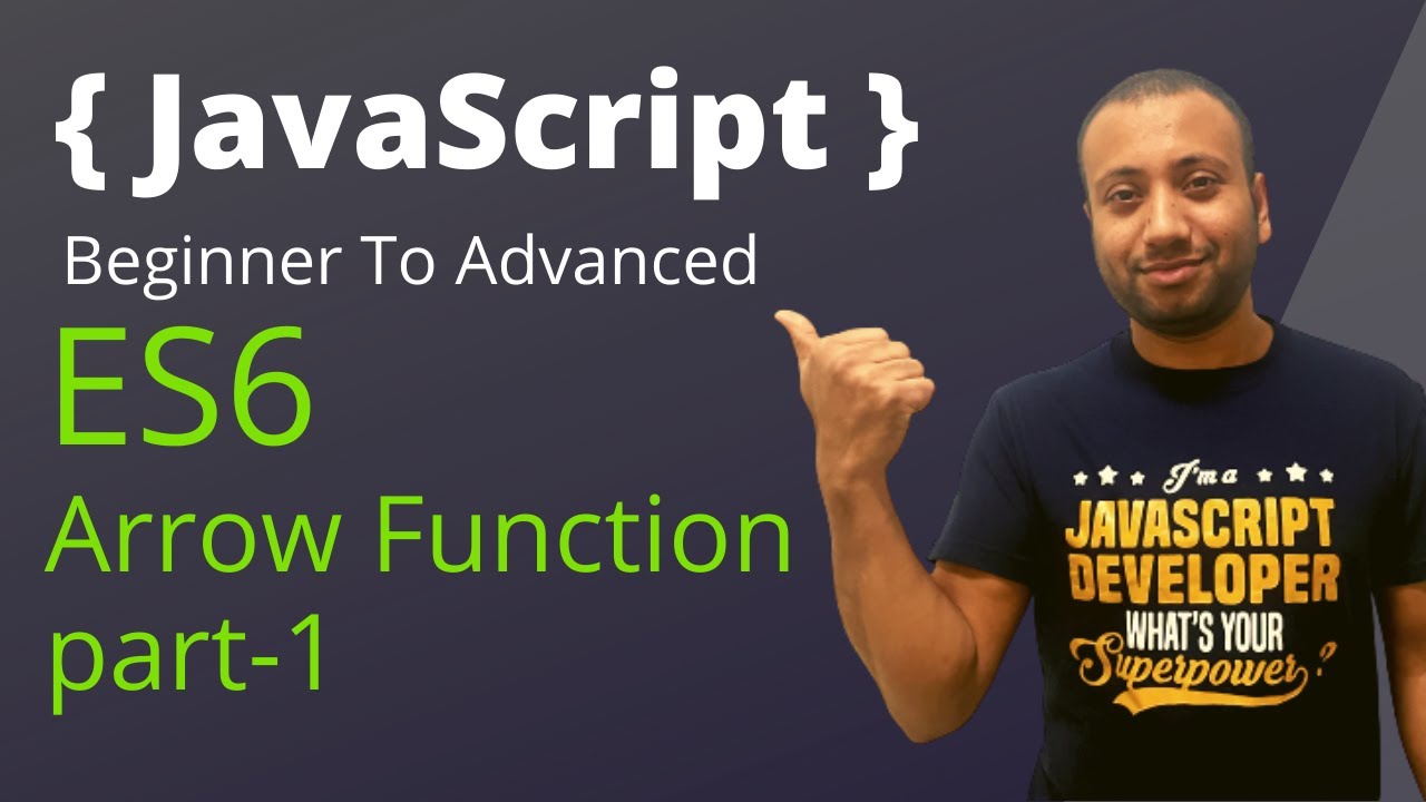 javascript bangla tutorial 72 : Arrow function (part-1)