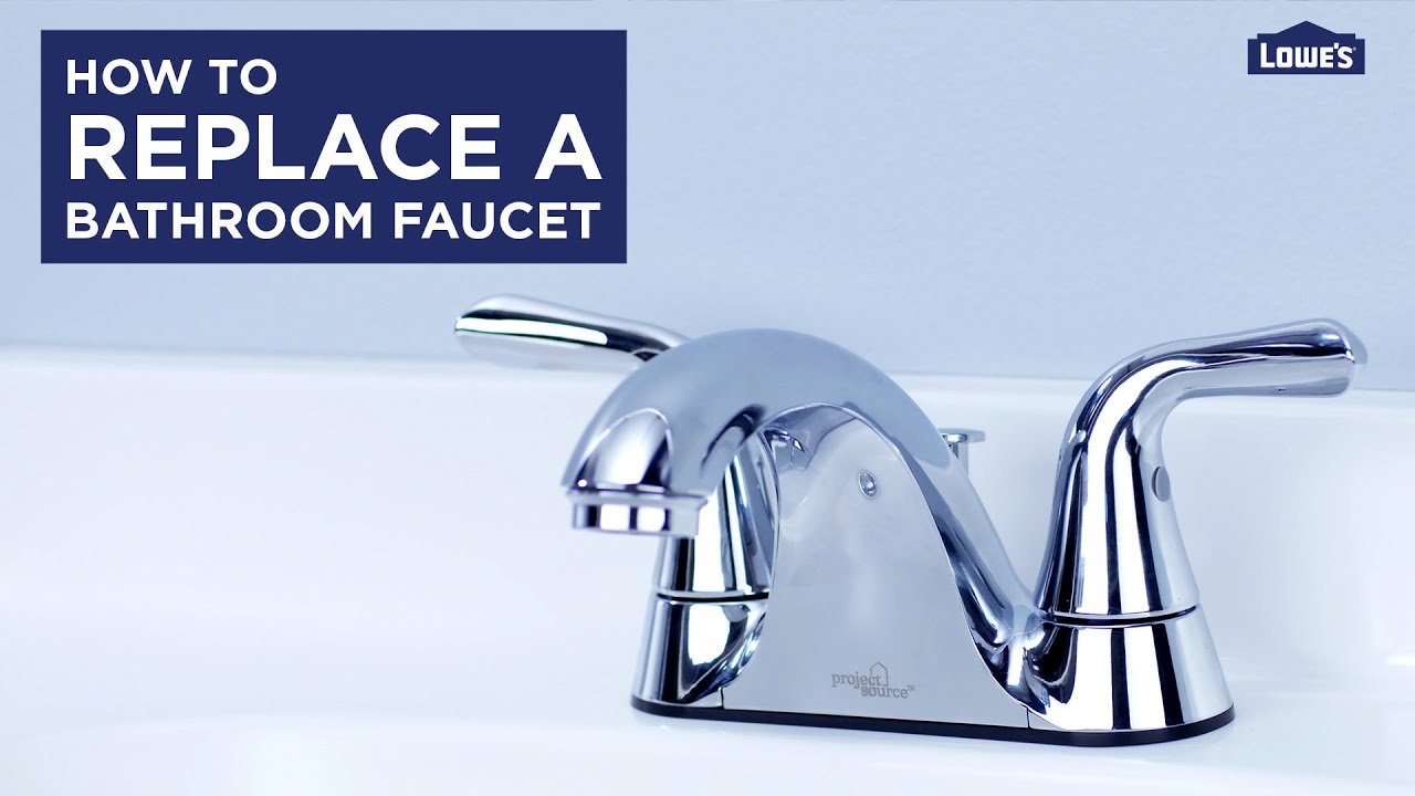 How To Replace a Bath Faucet