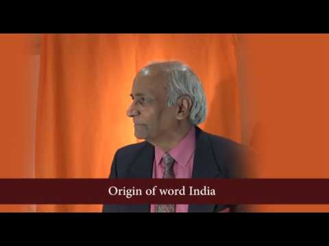 Origin of word India