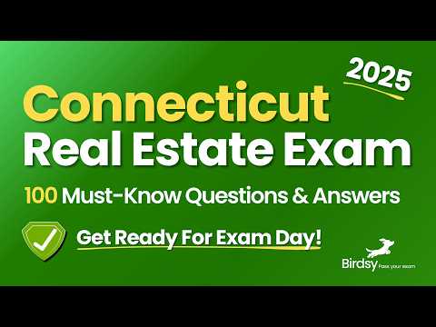 🔥 Crush Your Connecticut Real Estate Exam with This 100-Question Review!