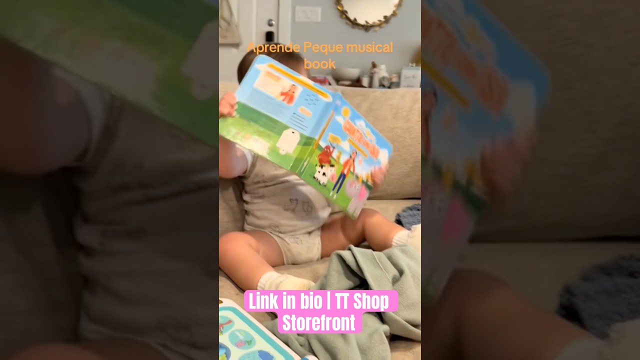 Aprende Peque’s Musical book for peques is available on TikTok shop! ✨Link in bio | TTShop Showcase✨