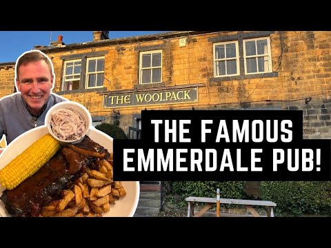 A Food Review of the FAMOUS EMMERDALE PUB in YORKSHIRE!