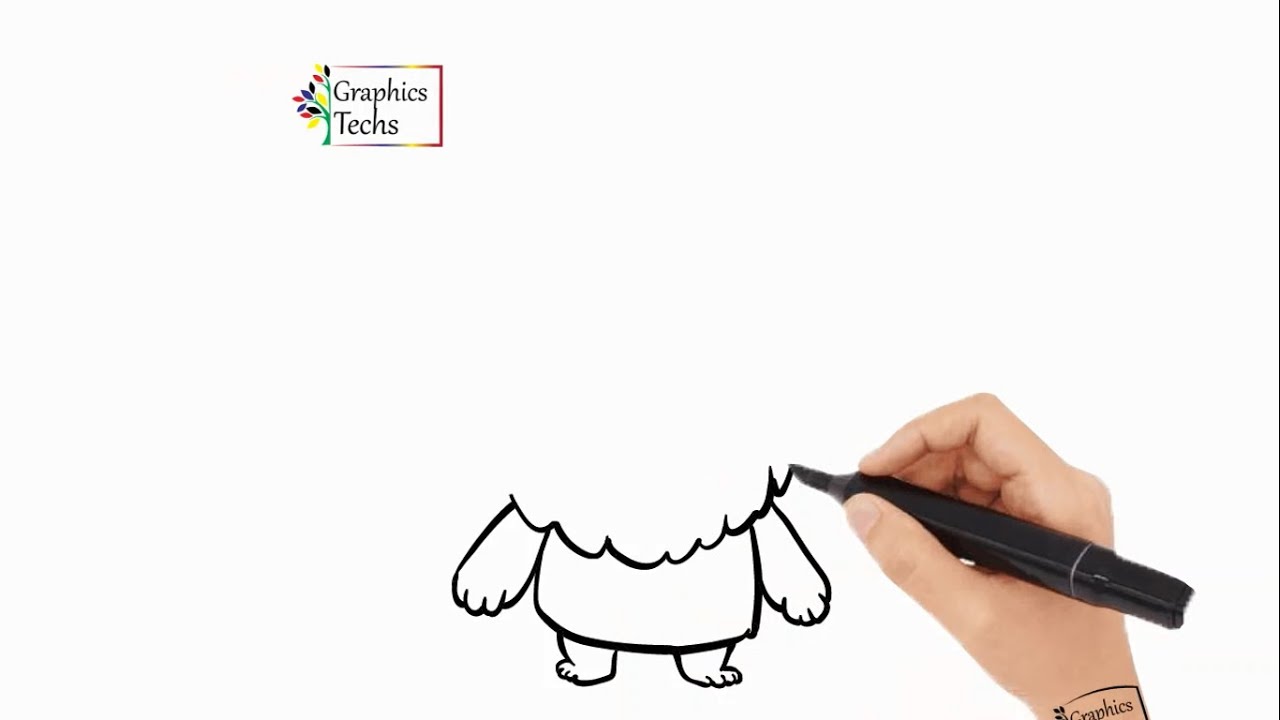 Cartoon Character Design Tutorial #drawing #whiteboardanimation #graphicstechs #art #graphics #techs