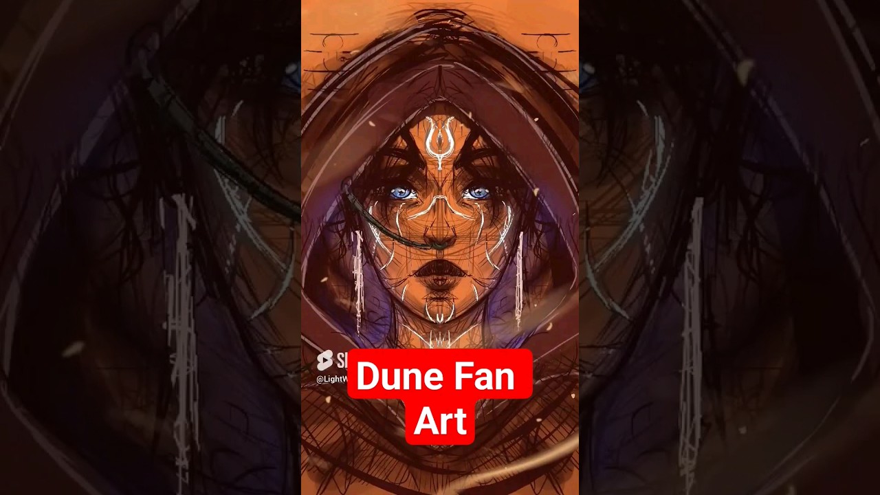 Dune - Drawing Process ✨👩‍🎨✨