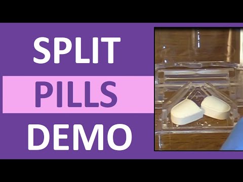 How to Split a Pill in Half | Cut a Pill in Half | Nursing Medication Adminstration