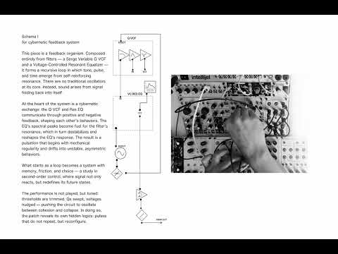 Schema I - Serge modular feedback system