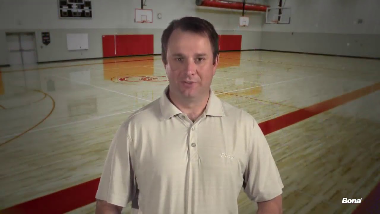 Recoat Gym Floors with Bona® Waterborne Finishes
