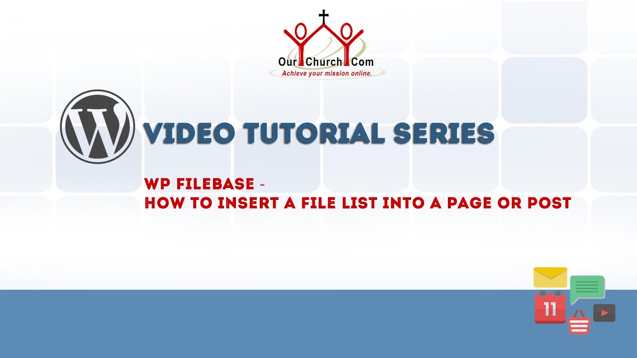 WP Filebase - How to insert a file list into a page or post