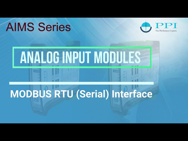 Data Acquisition Systems - AIMS Analog Input Module with Modbus ...
