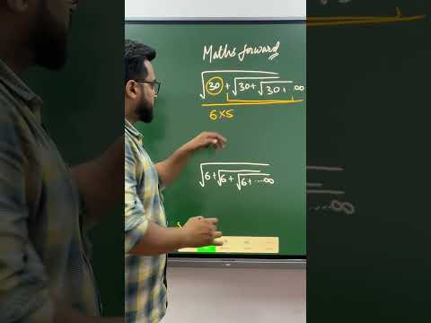 Amazing trick to solve the sqaure root question upto infinite 🔥 #maths #jeeproblems #jeemains