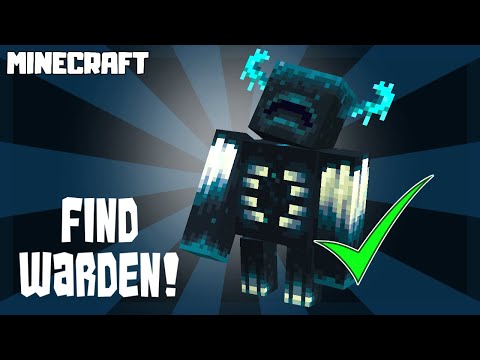MINECRAFT | How to Find the WARDEN!