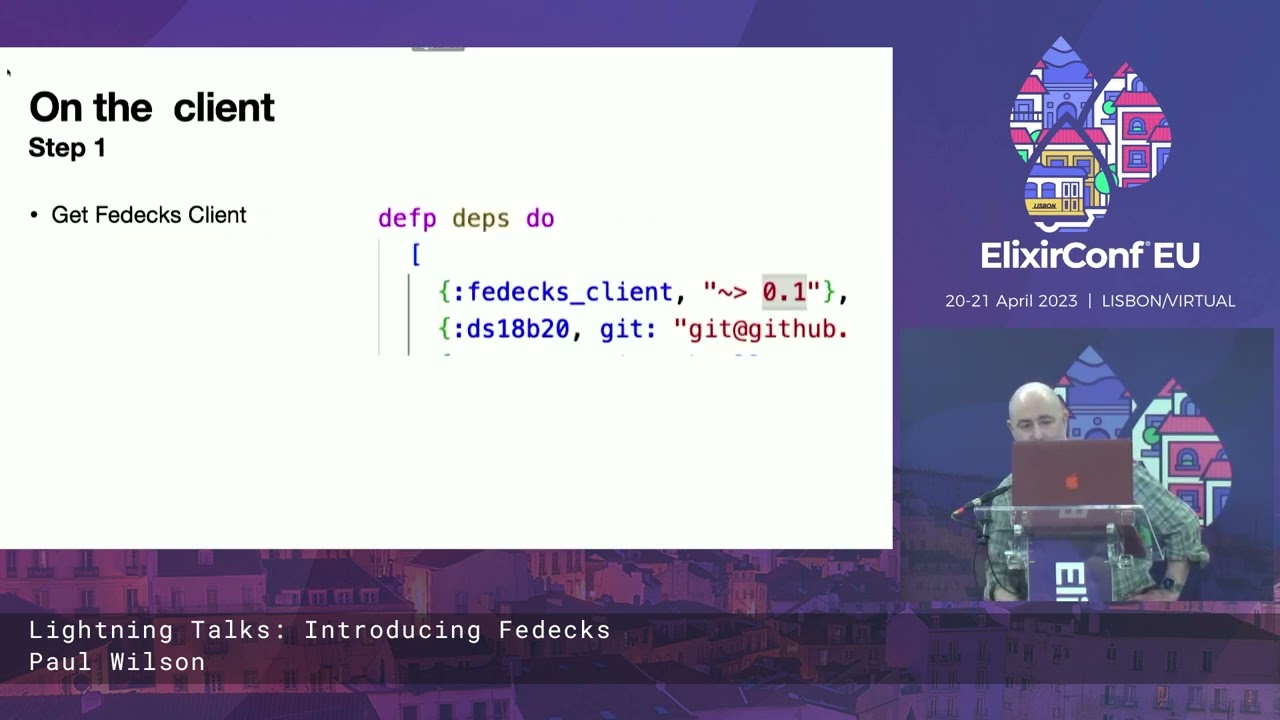 Introducing Fedecks, for easy comm. between Nerves and Phoenix Server. Paul Wilson @ ElixirConf ...