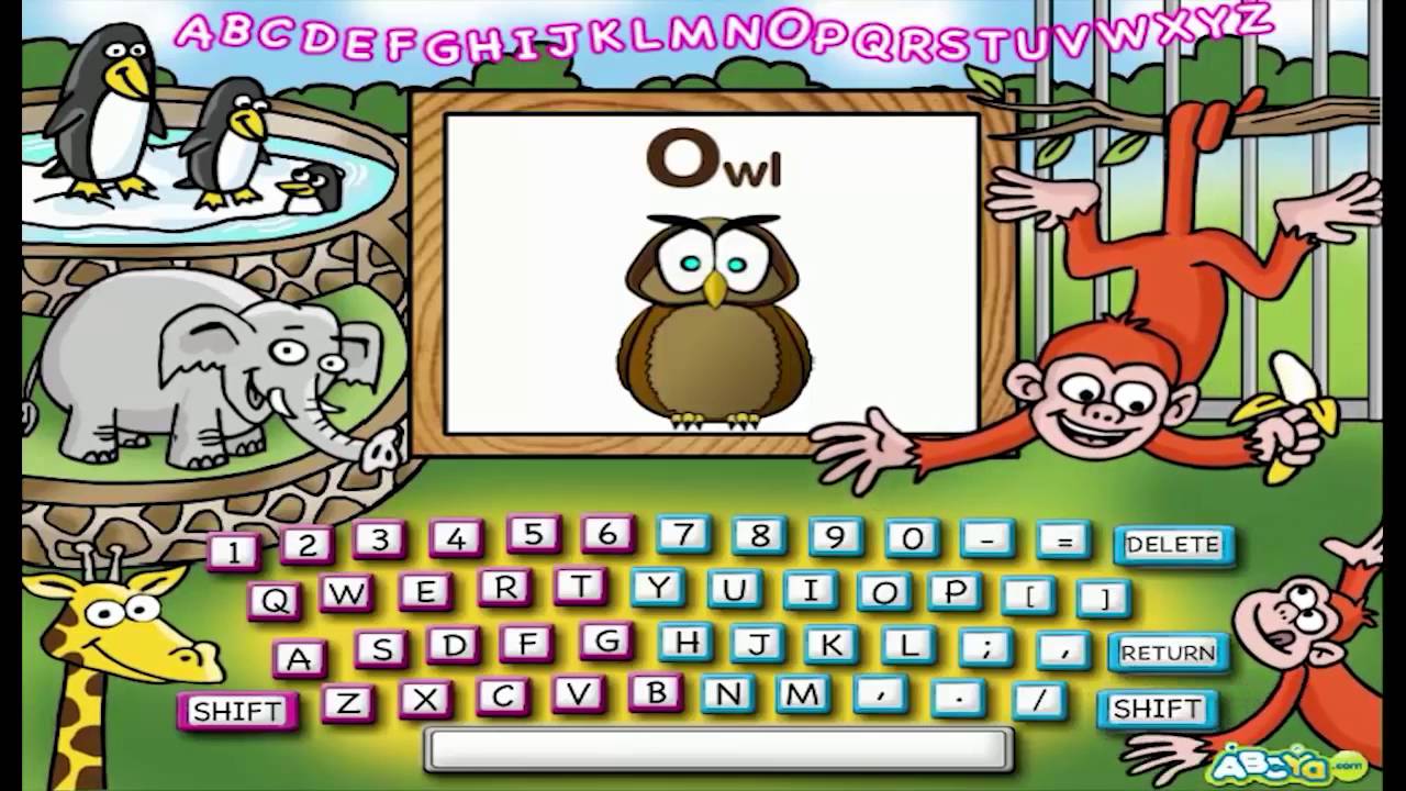 ABC KeyBoard Zoo Pre K Learning