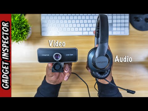Need a Webcam? Need Good Audio? | Creative Live! Cam & HS-720 Headset Review
