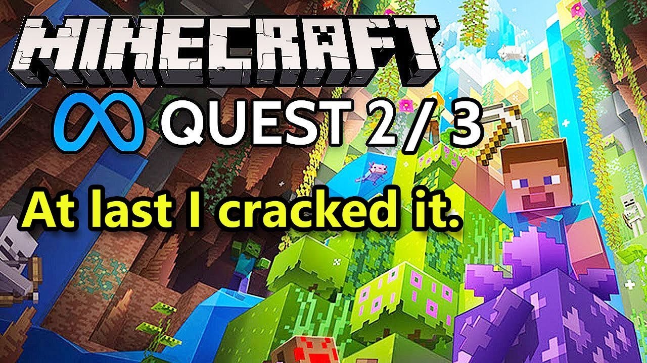 HOW TO PLAY MINECRAFT IN VR Meta Quest 2/3