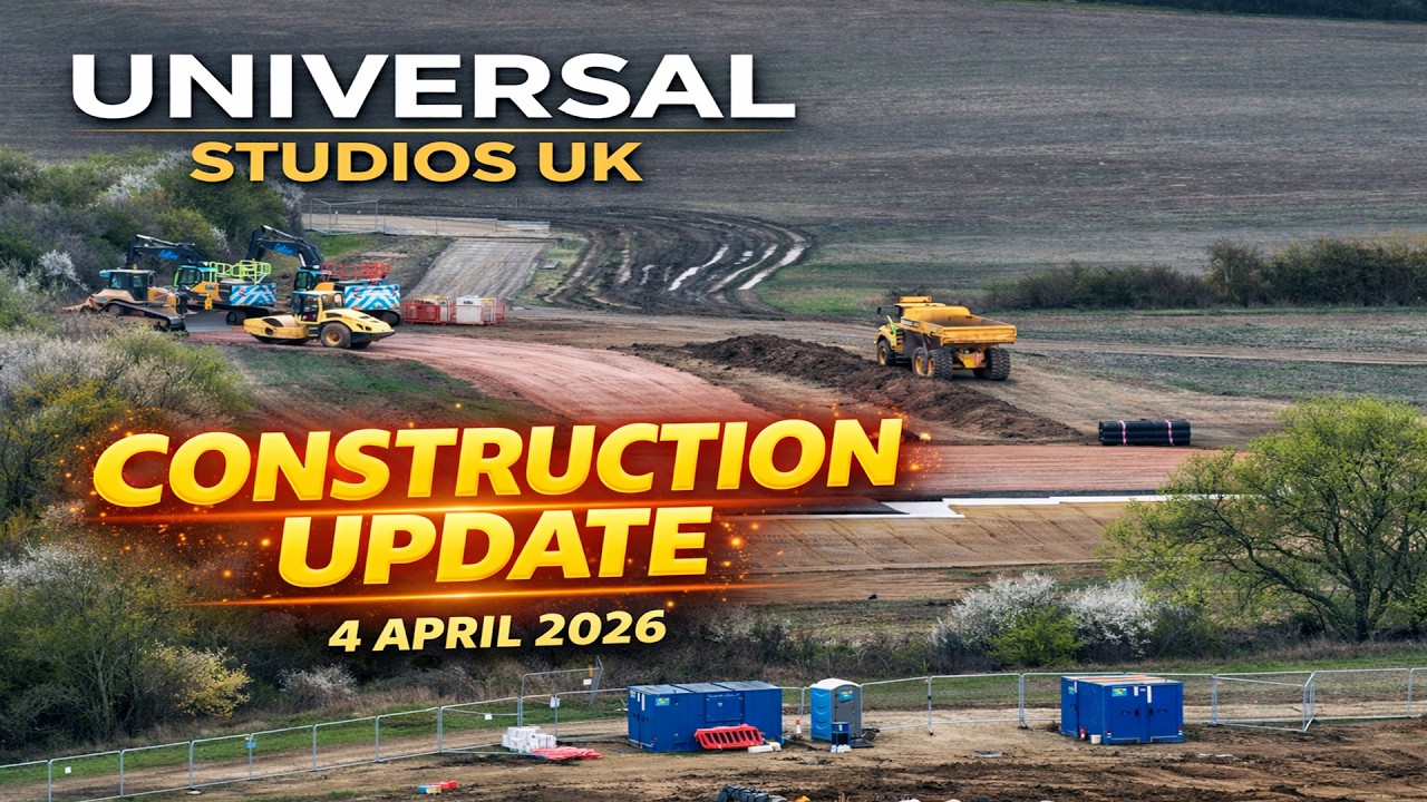 Universal Studios UK Weekly Construction Update | 4 April 2026
