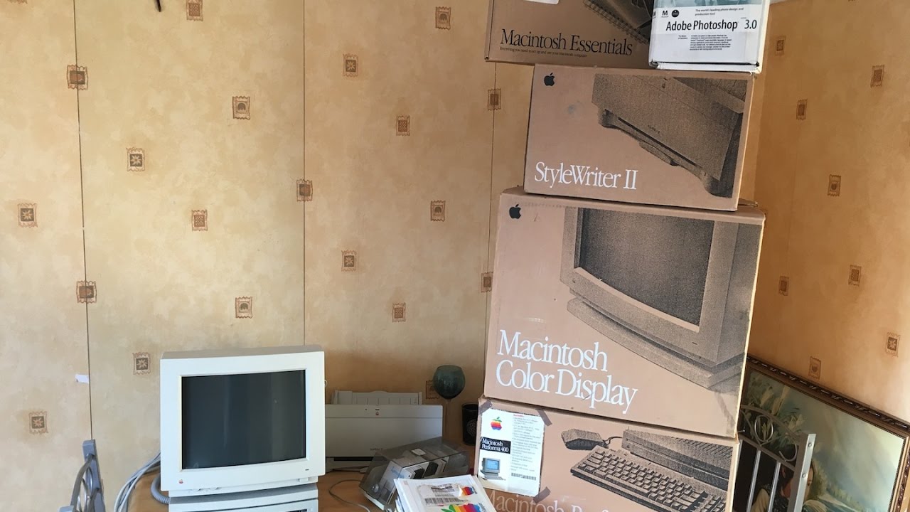 Apple Macintosh Performa 400 unboxing