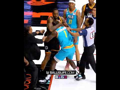 Dwight Howard and Lance Stephenson get ejected for a scuffle in their @TheBIG3 debuts 🤬