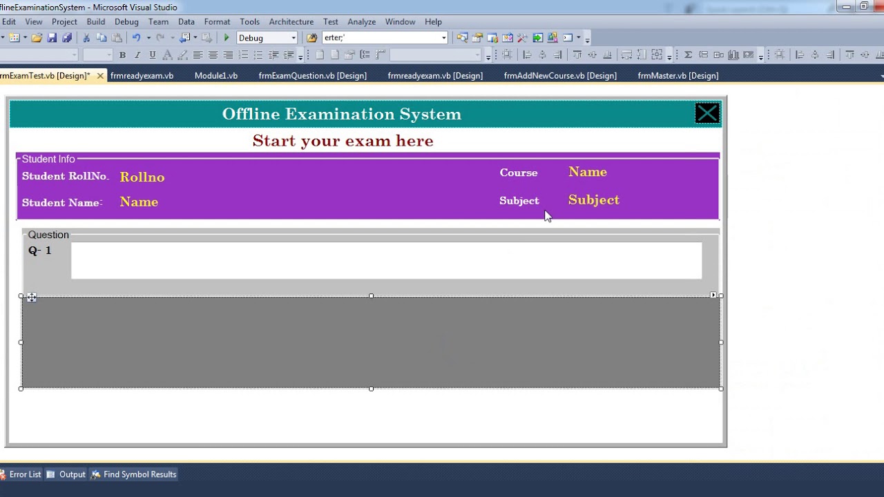 Offline Examination System : Best VB.NET Project 2020 (Tut #17) |CODERBABA