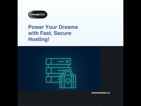 Power Your Dream with Fast, Secure Hosting from DomainEsia.#fasthosting #webhosting #reliablehosting