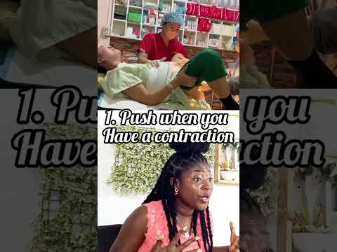 Natural birth vlog | Easier birth Tips| Birth scene #shorts