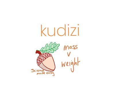 Mass and Weight.Science made easy