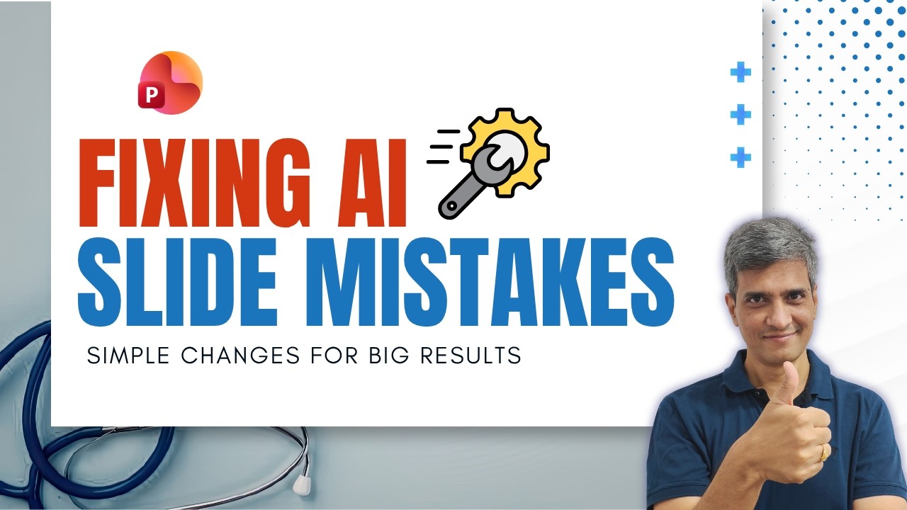 I Fixed a Terrible AI Medical Slide in 5 Mins