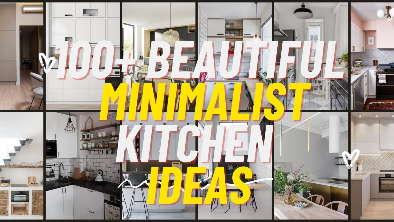 100+ Beautiful Minimalist Small Kitchen Decorating Ideas