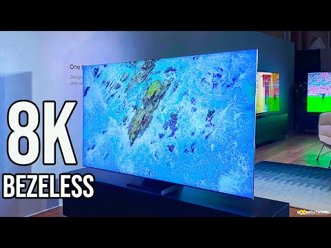 Samsung Insane Q950 8K Bezeless TV & Odyssey G9 Monster 240hz Gaming Monitor- WOW!