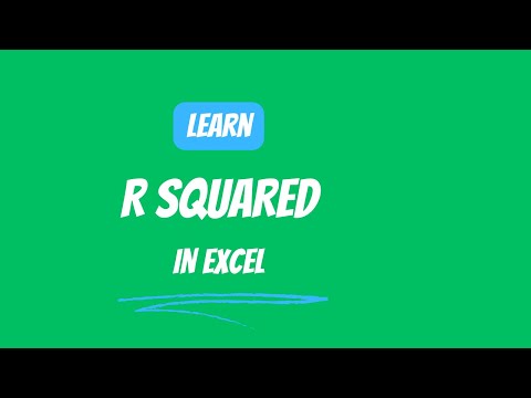 13.9 R Squared in Excel