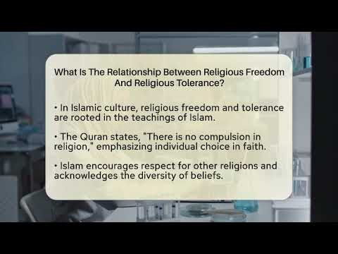 What Is The Relationship Between Religious Freedom And Religious Tolerance?