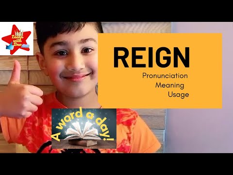 Learn with Dev||Reign pronunciation||Reign meaning||Reign usage in a sentence