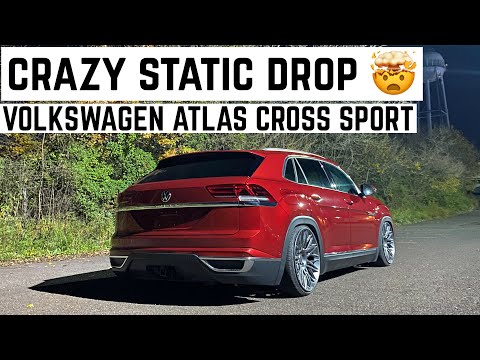Slammed VW Atlas Cross Sport on Rotiform Wheels Looks Uncomfortably Low ...