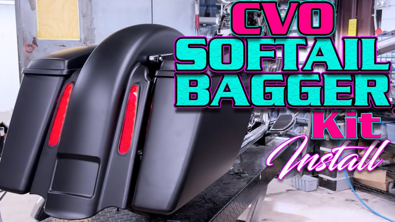 CVO Softail Bagger Conversion Kit Install
