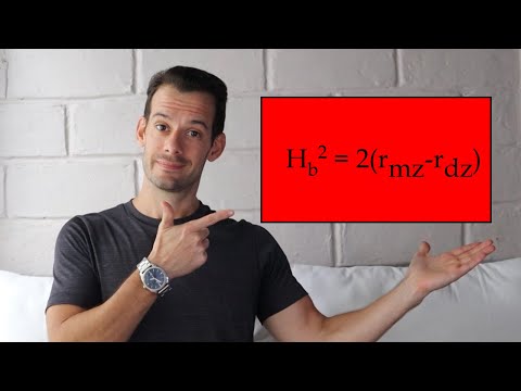 How to Quickly Estimate Heritability from Twin Studies (Falconer's Formula)